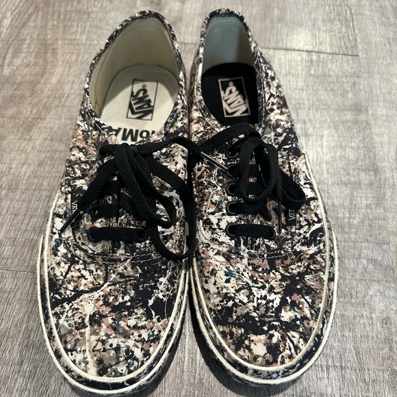 Vans | Shoes | Moma Vans Camo Jackson Pollock Authentic | Poshmark